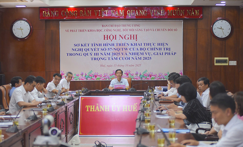 Sơ kết Nghị quyết số 57-NQ/TW về phát triển khoa học công nghệ, đổi mới ...